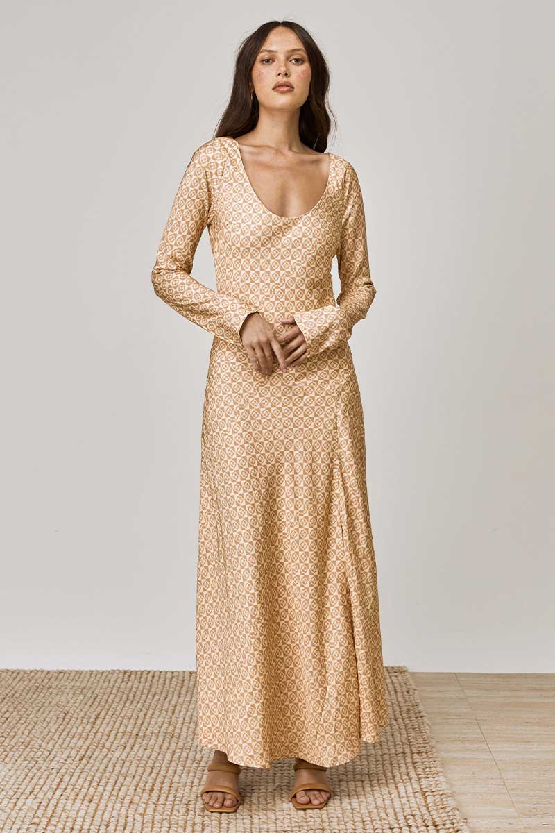 Shop Online I Ellery and MOss I Mon Renn Monikh Long Sleeve Dress ...